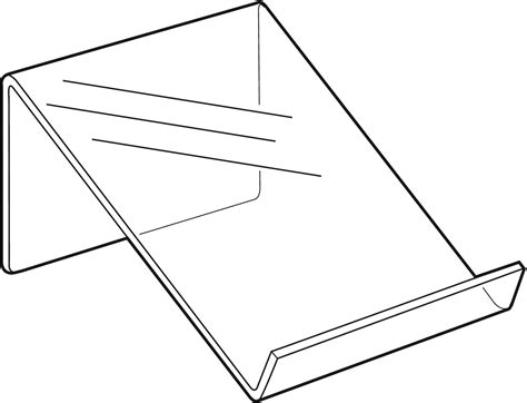 Angled Acrylic Display Stand Angled Plinth Angled Acrylic Display Stand Angled Plinth