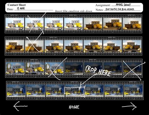 Tilt Shift Sucks A Realistic Contact Sheet