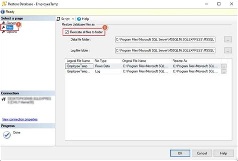 Restore BAK File In SQL Server Quick Easy Steps