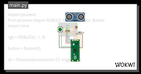 Led Distance Light Copy Wokwi Esp32 Stm32 Arduino Simulator