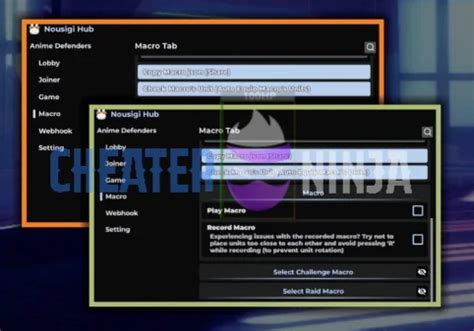 Anime Defenders Script Nausigi Hub Cheater Ninja