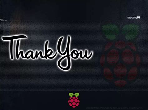 project make a public website server using raspberry pi ppt