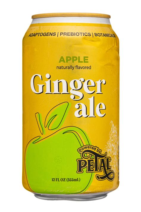 Apple - Ginger Ale - 2023 | Petal | BevNET.com Product Review + Ordering | BevNET.com