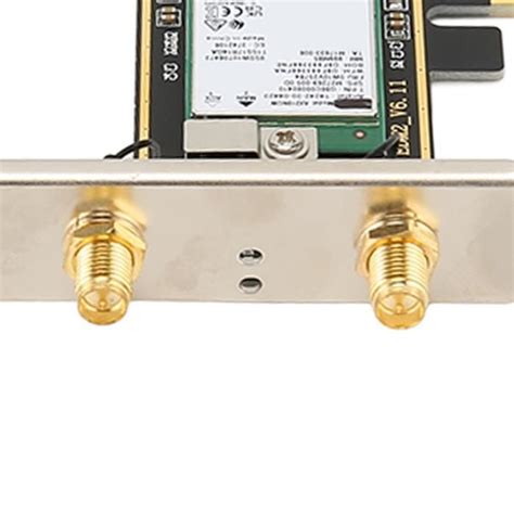 Carte Pcie Wifi E Carte Réseau Wifi Ax Ngw Bluetooth Ghz Ghz Ghz Cartes Réseau