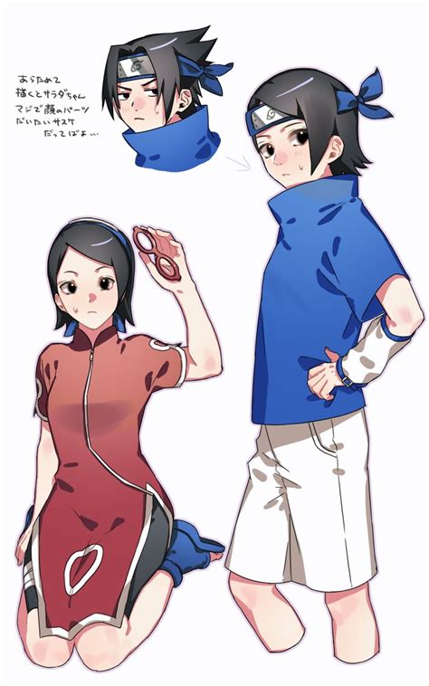 Haruno Sakura Uchiha Sasuke And Uchiha Sarada Naruto And 2 More