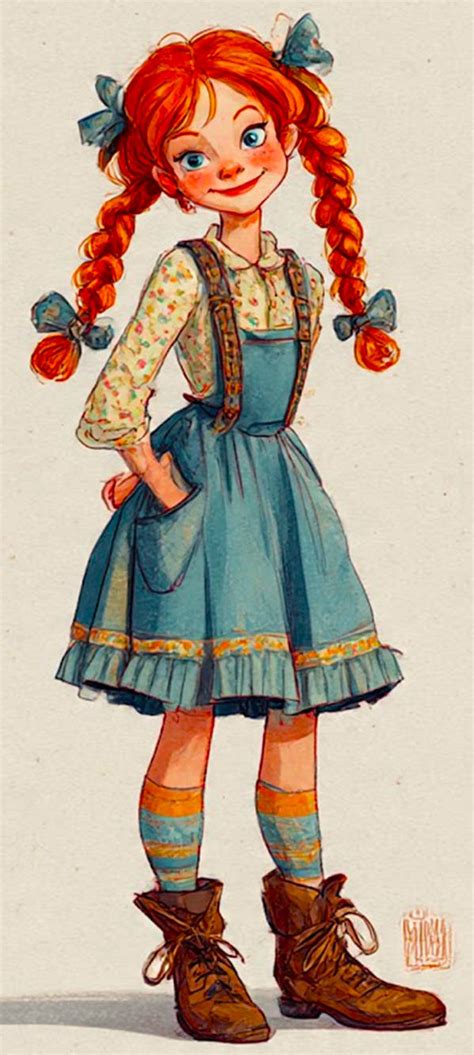 Pippi Longstocking Adorable 3 By Mmmarconi127 On Deviantart