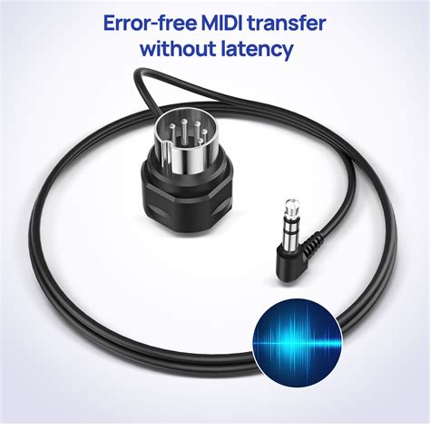 CME MIDI Cable Low Profile Ultra Thin Plugs For Compact Spaces