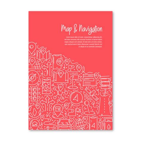26900 Hand Drawn Map Elements Stock Illustrations Royalty Free