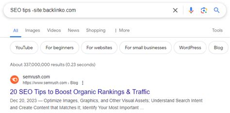 How To Exclude A Site From Google Search Rush Analytics