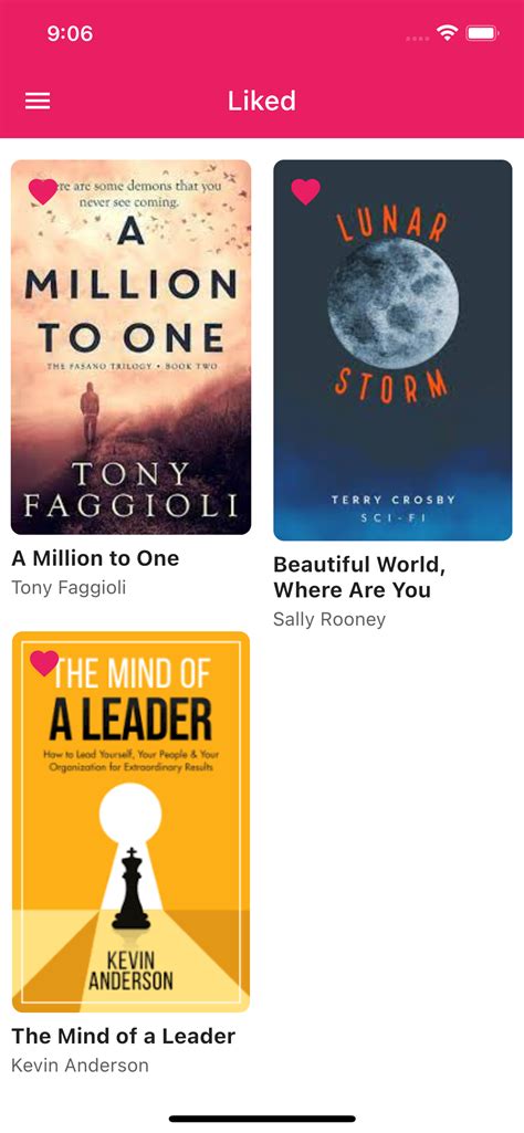 Flutter E Book Application