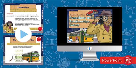 Functions Andrelationships Powerpoint Game Teacher Made