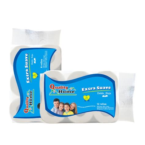 6 Ruller Premium Serviettrullpapir 3 Lags Badeto Grandado