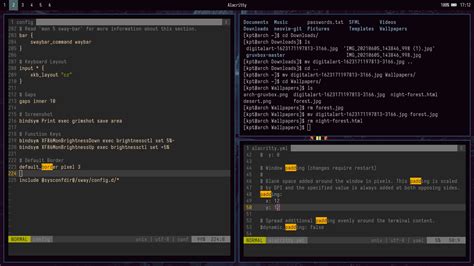need help with window borders and terminal padding r swaywm