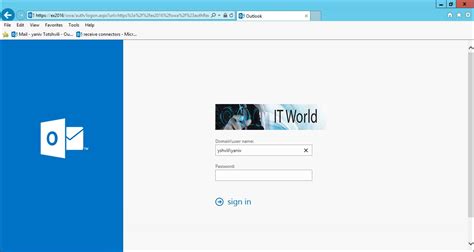 Customize The Outlook Web App OWA Sign In Page In Exchange 2016 IT World Technology Site