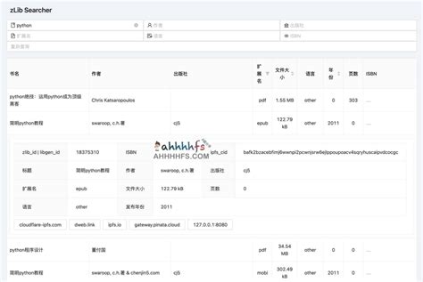 Z Librarylibgen 电子书搜索引擎 zLib Searcher A姐分享