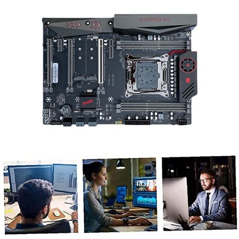 Buy JGINYUE X99 TITANIUM D3 PC Gaming Motherboard LGA2011-3 CPU DDR3X4 ...