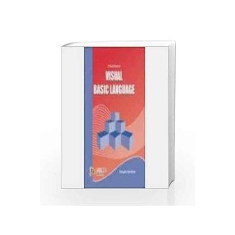 A Hand Book On Visual Basic Language By Sangita Sardana Buy Online A Hand Book On Visual Basic