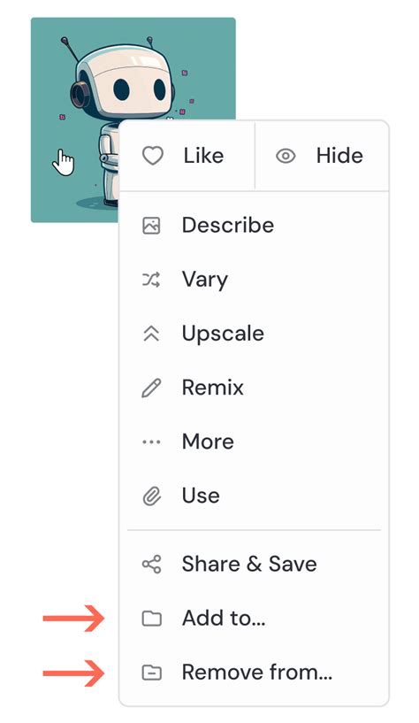 Using Folders Midjourney