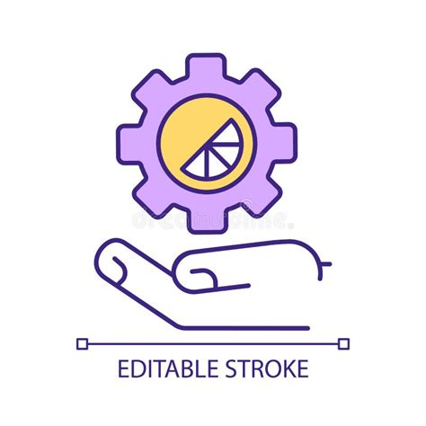 Software For Graphic Designers RGB Color Icon Stock Vector Illustration Of Commercial