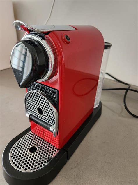 Nespresso Citiz Red Tv And Home Appliances Kitchen Appliances Coffee Machines And Makers On Carousell