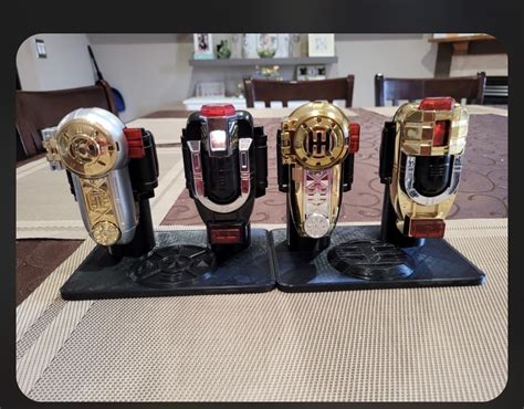 3d Printable Power Rangers Zeo Morpherzeonizer Vertical Stand・cults