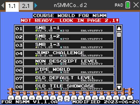 Ti Planet Course World For Nsmm Jeux Nspire Program