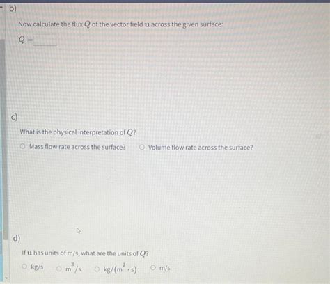 Solved The Velocity Field U X Y Z Of A Fluid Is Given By