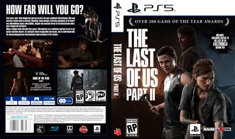 PS5 The Last of Us Part II fan art full cover (my creation) : r/thelastofus