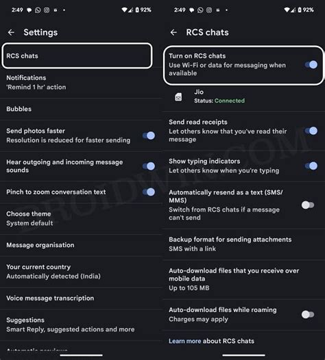RCS Messaging Not Working On Android How To Fix DroidWin