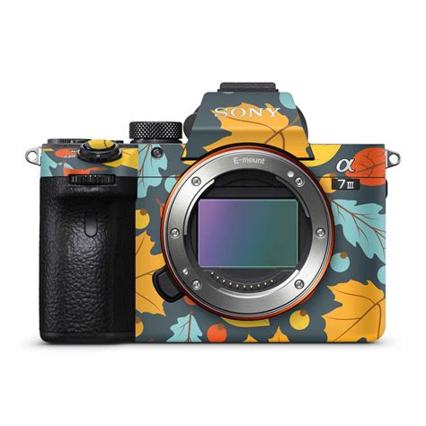 Autumn Pattern Leaves Camera Skins Wrapcart Skins