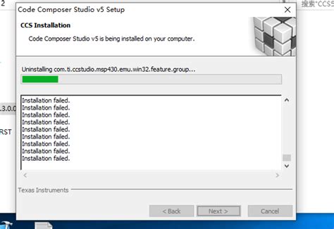 Win10 安装ccs V53 出现问题 C2000™︎ 微控制器论坛 C2000 微控制器 E2e™ 设计支持