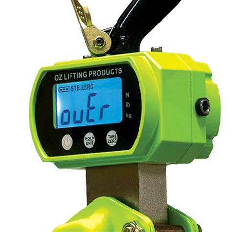 Oz Lifting Products Dynamometer And Top Hook Assembly Capacity 6000