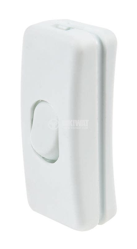 Inline Lamp Switch 2A 250VAC White Vikiwat Com