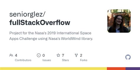 Github Seniorglez Fullstackoverflow Project For The Nasa S International Space Apps