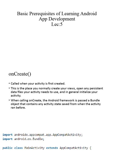 activities in mobile app development pdf android operating system