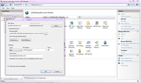 setting up websites on localhost with iis7 ncompass ltd