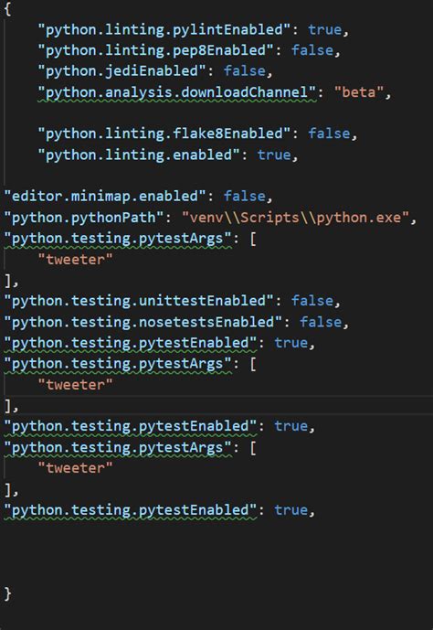 Multiple Entries For Pytest In Settings Json Issue Microsoft Vscode Python Github