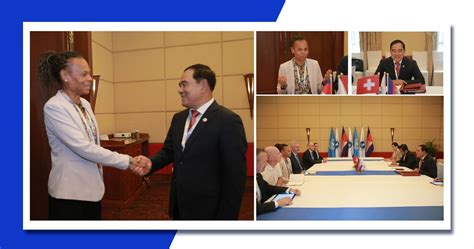 ឯកឧត្តម ទេសរដ្ឋមន្ត្រី លី ធុជ ទទួលជួបពិភាក្សាការងារជាមួយ អគ្គនាយិកា