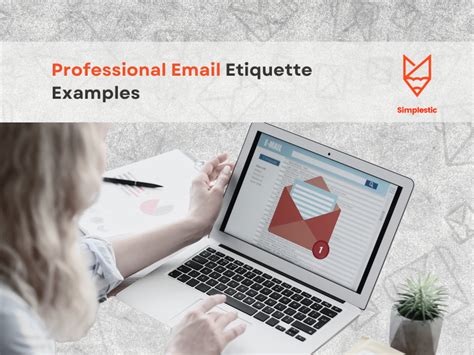 Professional Email Etiquette Examples Simplestic