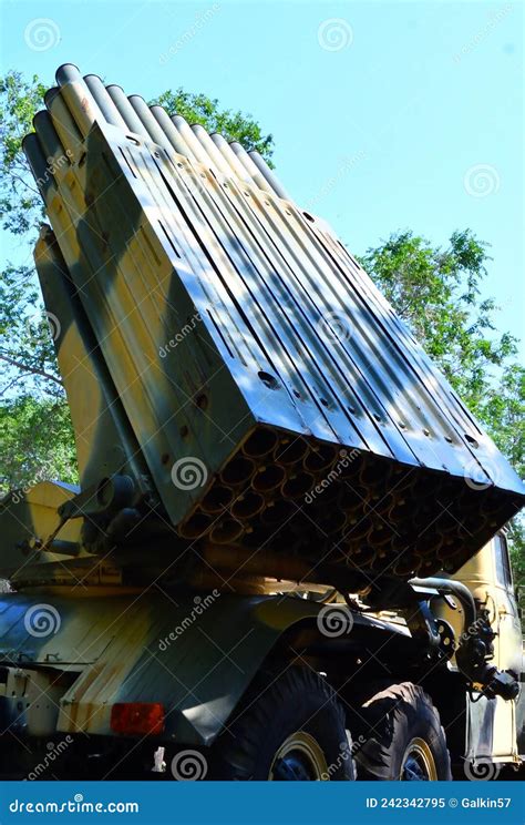 Elements Of The Grad Multiple Launch System Editorial Image Image Of Rebel Combat 242342795