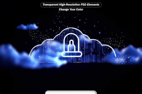 Premium Psd Cloud Computing Technology Concept Transfer Database Backup