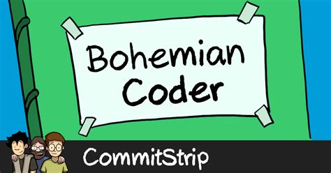 Bohemian Coder Commitstrip