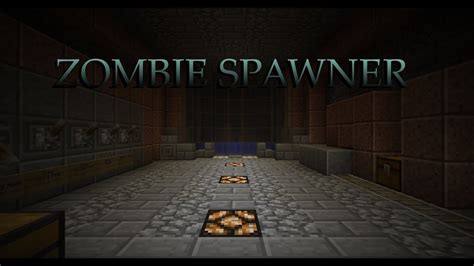 Minecraft Zombie Spawner Youtube