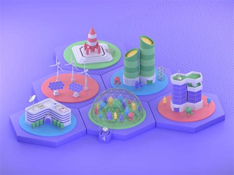 Hesam Sanei On Linkedin 3d Isometric Illustration Blender
