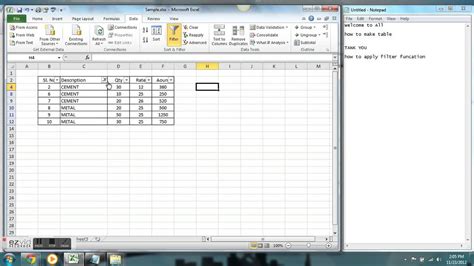 How To Apply Filter Filter Function In Microsoft Excel YouTube