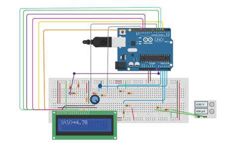 Circuit Design Multimeter Project Tinkercad