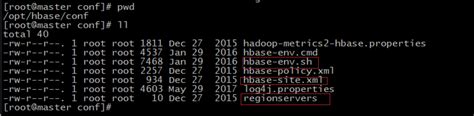 hadoop集群完全分布式下hbase的安装和配置 一叶菩提一粒尘 博客园