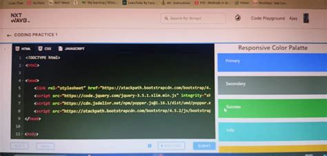 ajay kengam on linkedin responsive webdesign coding practice 1