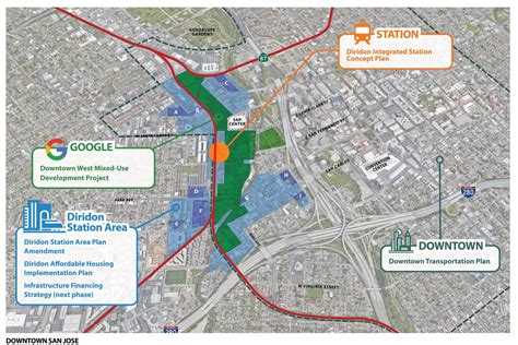 Diridon Station Map San Jose Diridon Station Map Maxlua