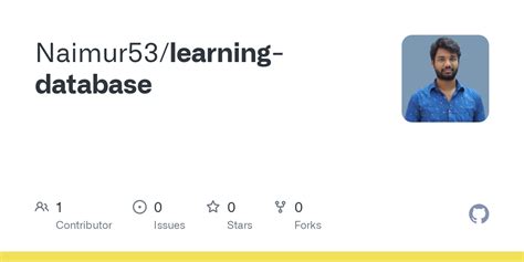 Github Naimur53learning Database